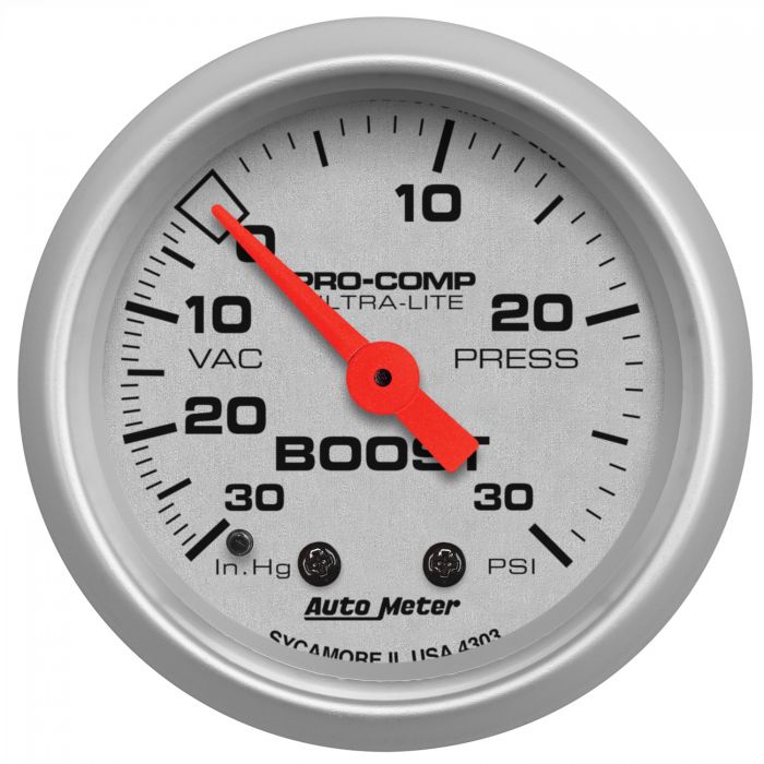 Boost 30 psi Boost 30 In Hg Vacuum Ultra Lite 4303 Boost 30 psi Boost 30 In Hg Vacuum Ultra Lite 4303