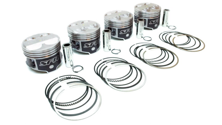 SpeedFactory Racing B20 Type R Race Spec High Compression Piston Set